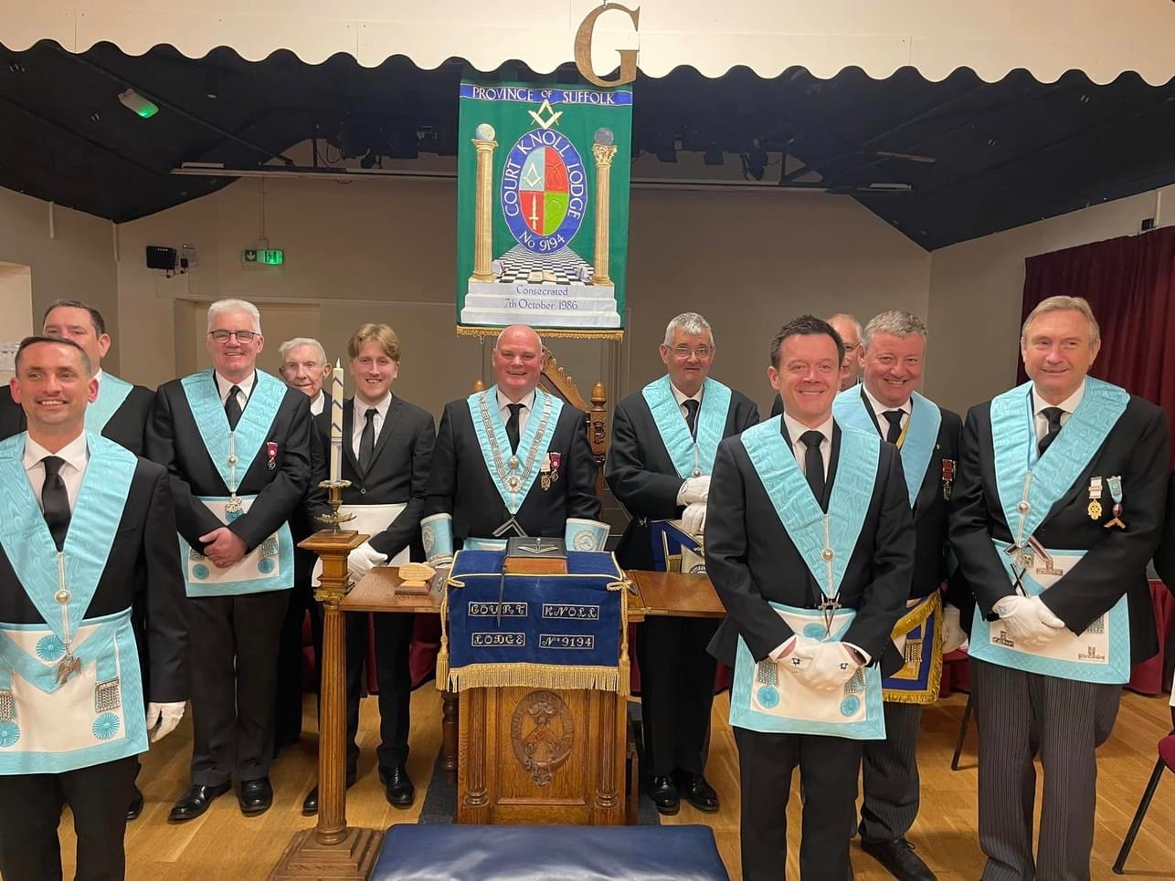 Initiation Tuesday May 16th 2023 – Court Knoll Lodge